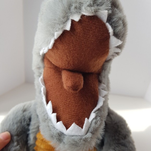 unbranded | Toys | Trex Gray Dinosaur Plush Animal Tyrannosaurus Dino ...